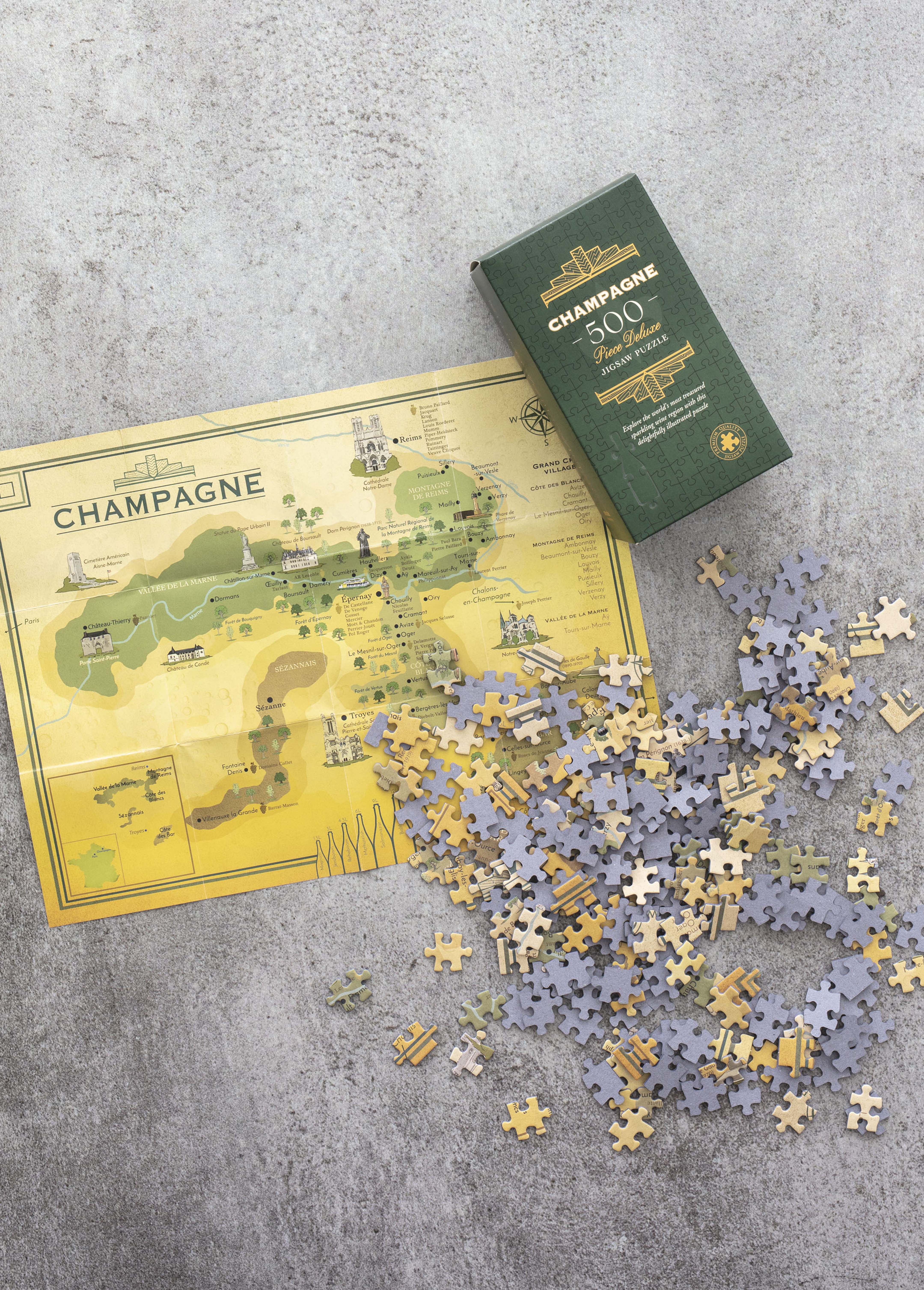 Løgismose | Puslespil - Champagne - 500 brikker