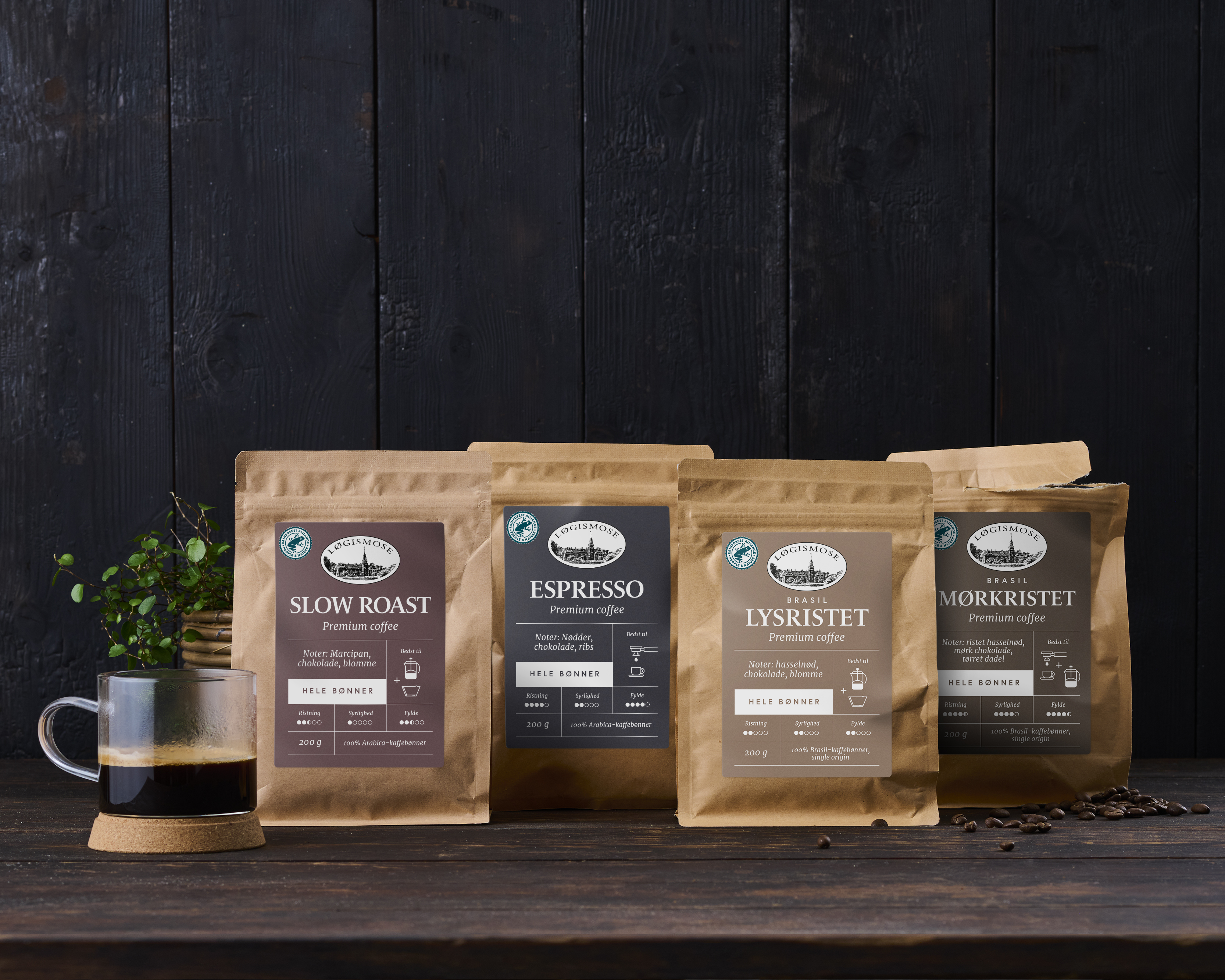 Løgismose | Brasil lysristet kaffe