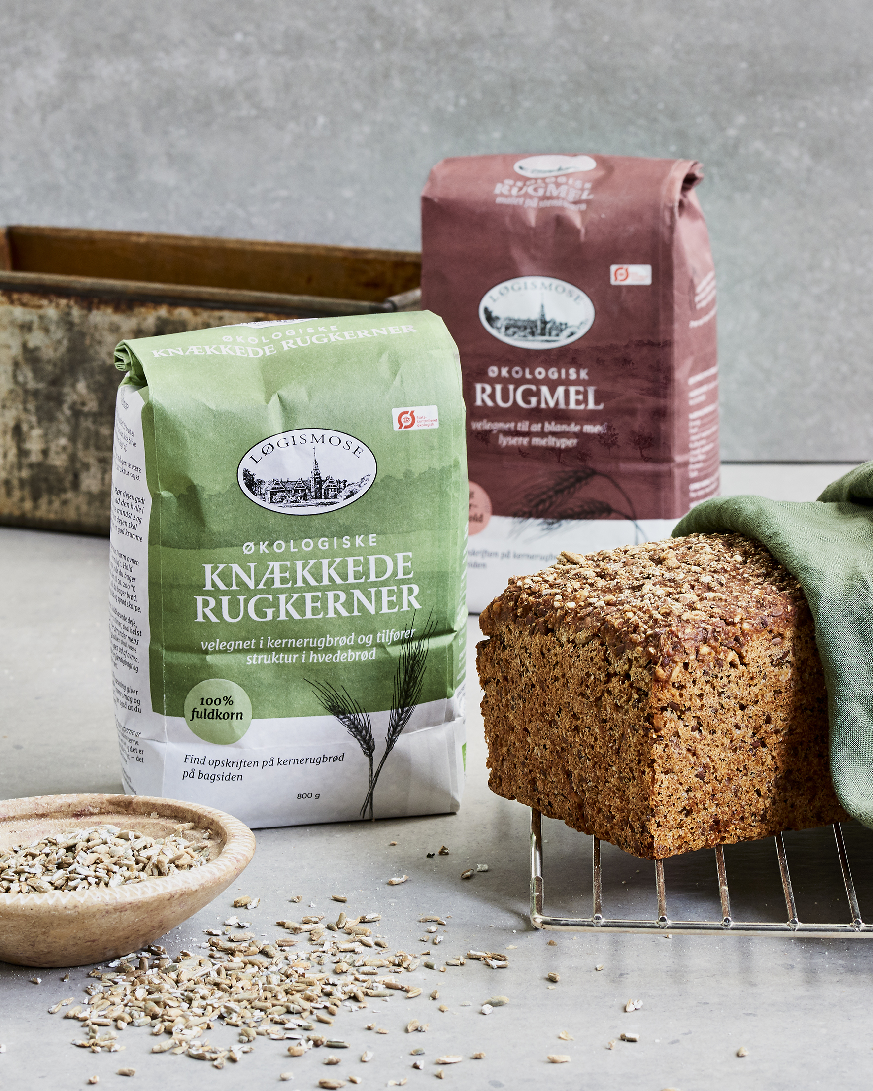 Rugkerner | Find Løgismose økologiske Rugkerner i Netto