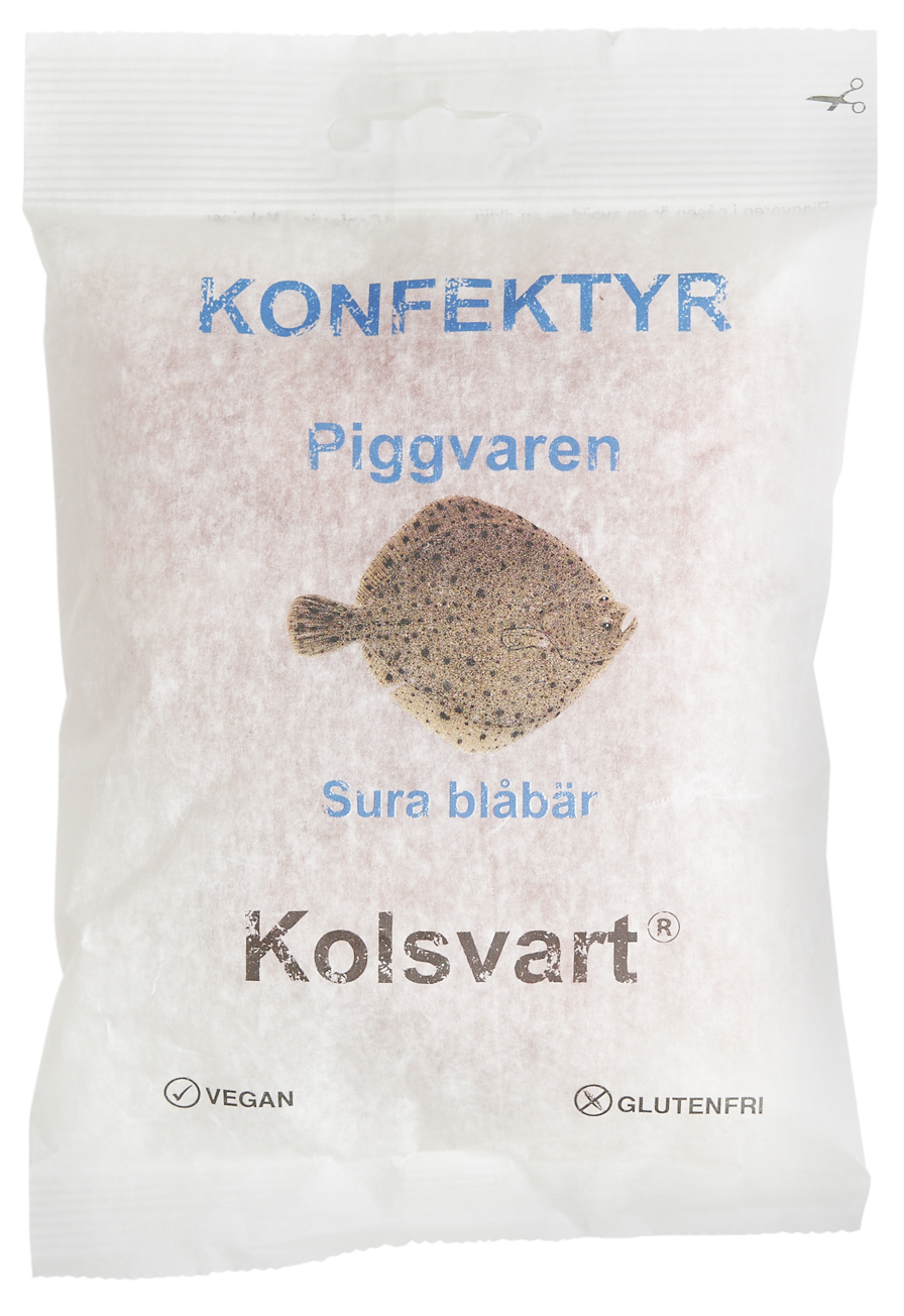 Løgismose | Pigvar sur vingummifisk med blåbær